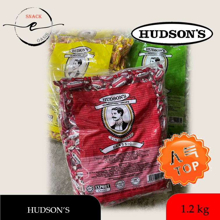 HUDSON CANDY 400PCS+- (1.2KG) | Shopee Malaysia