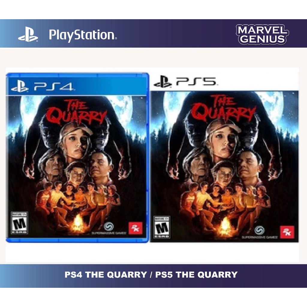 PS4 PS5 GAME The Quarry (ENGLISH) | Shopee Malaysia
