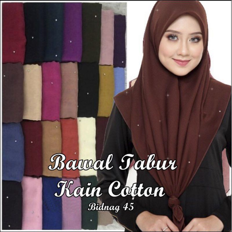 Bawal cotton batu tabur 45" | Shopee Malaysia