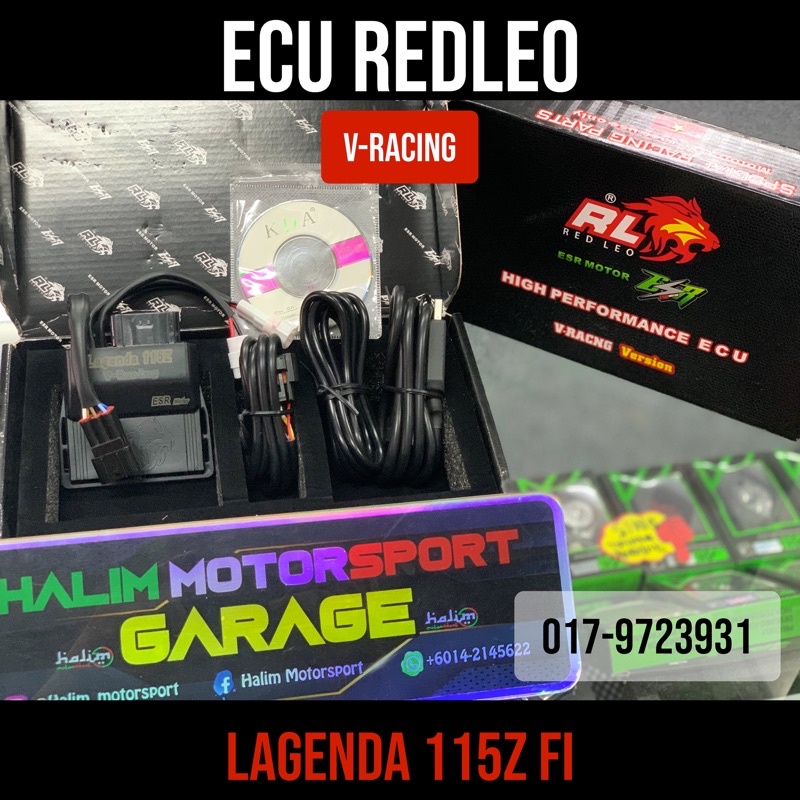 Ecu RedLeo Vracing Y15 V1 V2 RS150 SRL115 FI NVX V2 KEYLESS | Shopee ...
