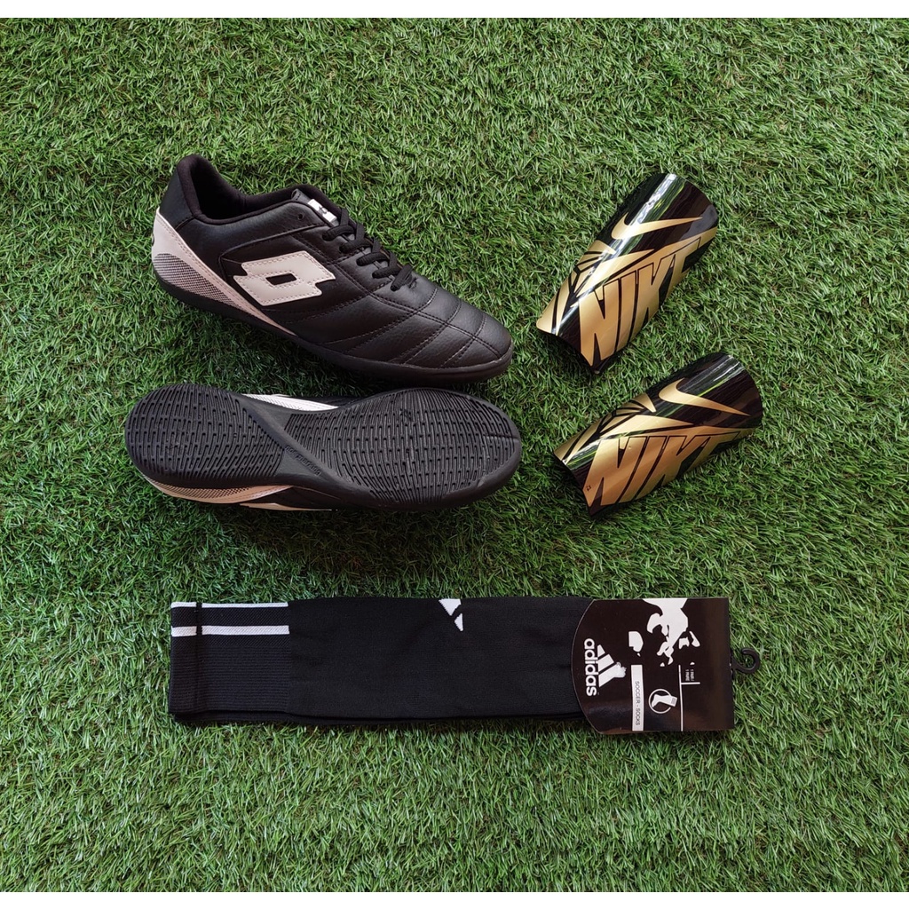 Lotto Futsal Shoes Complete Package | Shopee Malaysia