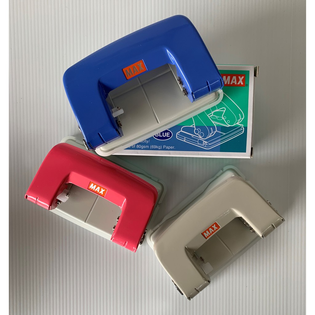 Max DP-F2BN Paper Puncher Two Holes Punch | Shopee Malaysia