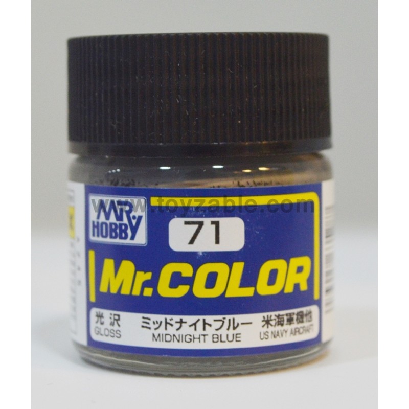 Mr.Hobby Mr.Color C-71 Gloss Midnight Blue | Shopee Malaysia