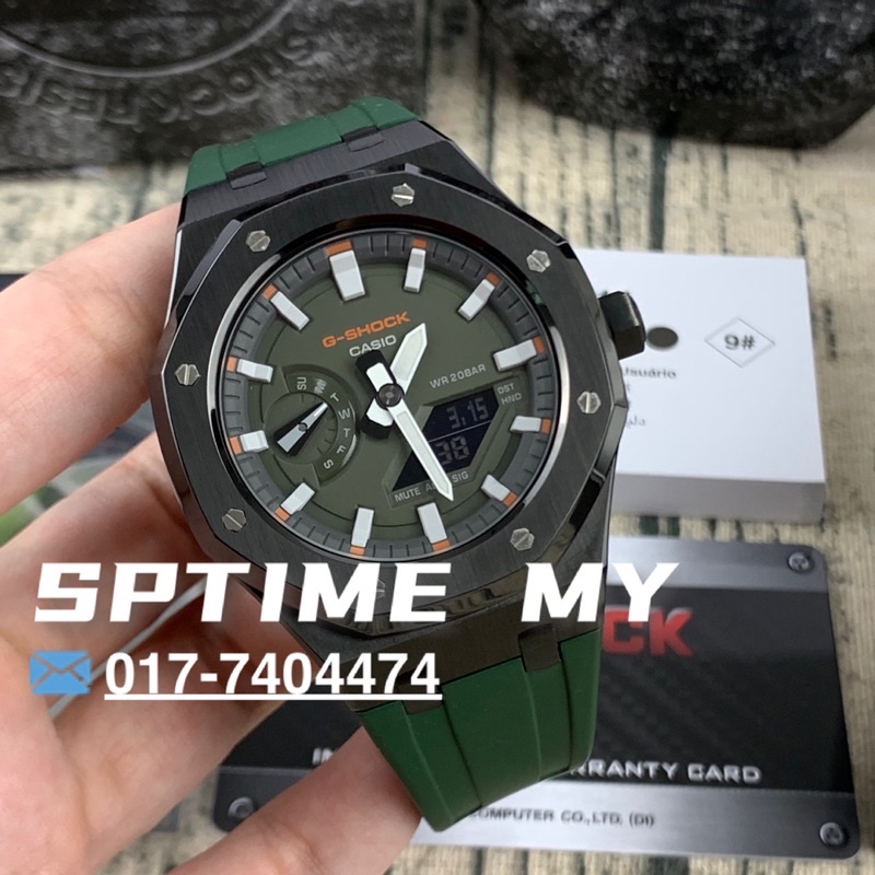 ASIA SET 100% ORIGINAL CASIO G-SHOCK TMJ CUSTOMIZE GA-2100HC-4ADR / GA ...