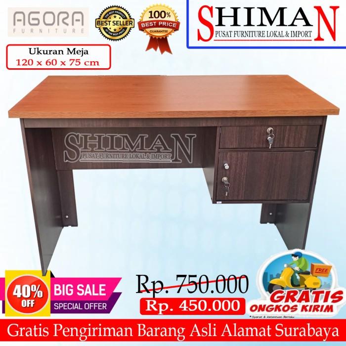 Agora OD 120 Half Biro Work Table Office Desk | Shopee Malaysia