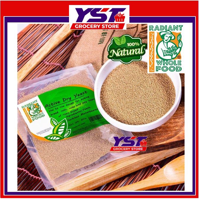 【Radiant Code】Radiant Active Yeast 酵母 80g | Shopee Malaysia
