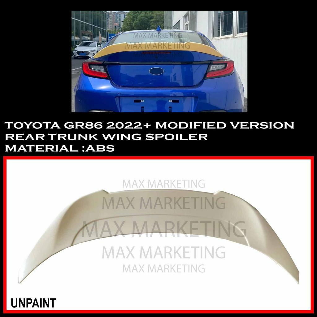 TOYOTA GR86 2022+ MODIFIED VERSION DUCKTAIL REAR TRUNK WING SPOILER ABS ...
