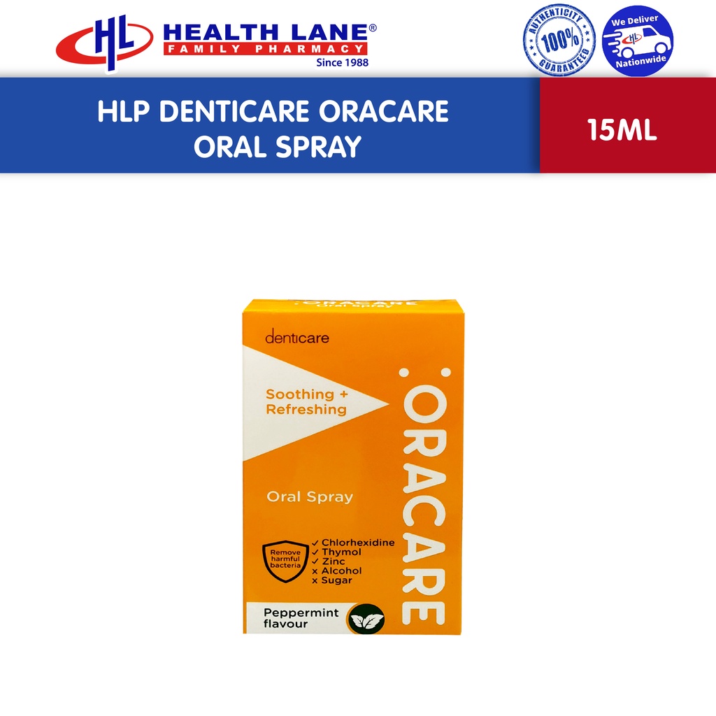 HLP Denticare Oracare Oral Spray (15ml) | Shopee Malaysia