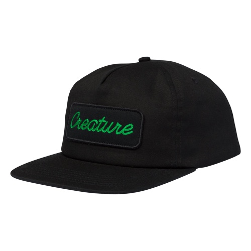 Creature Transmission 2 Snapback Mid Profile Hat ( Black ) | Shopee Malaysia