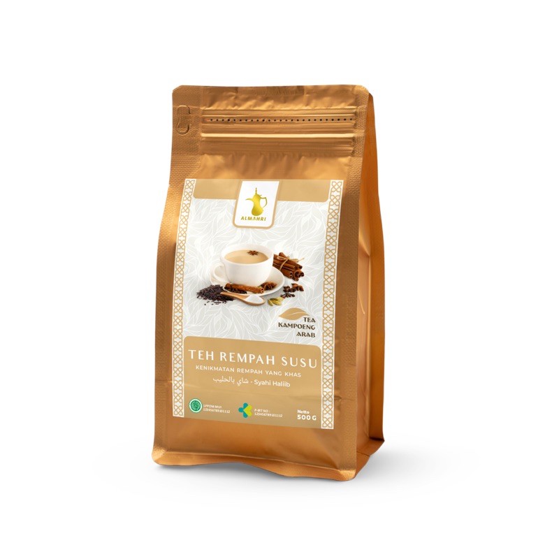 Arabic Tea Syahi Halib Milk ALMAHRI Milk Spiced Tea 500g | Shopee Malaysia