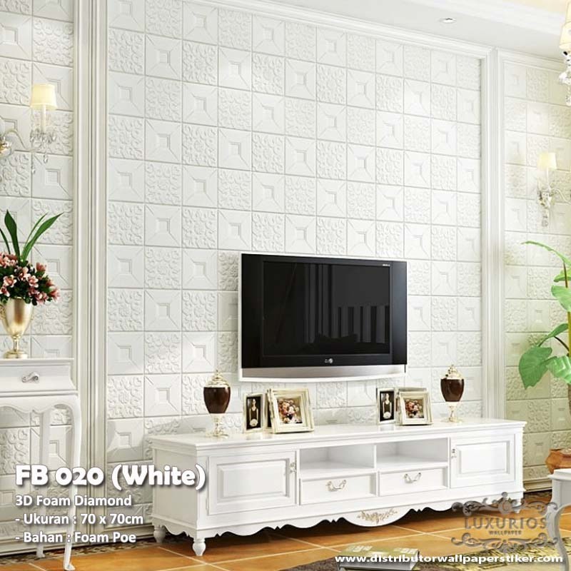 Wallpaper FOAM BRICK/ BRICK FOAM, FOAM BATIK FB - 020 | Shopee Malaysia