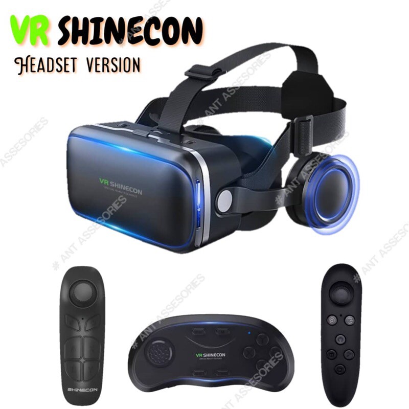 🔥Ready Stock🔥 VR Shinecon 3D VR with Headset | Shopee Malaysia