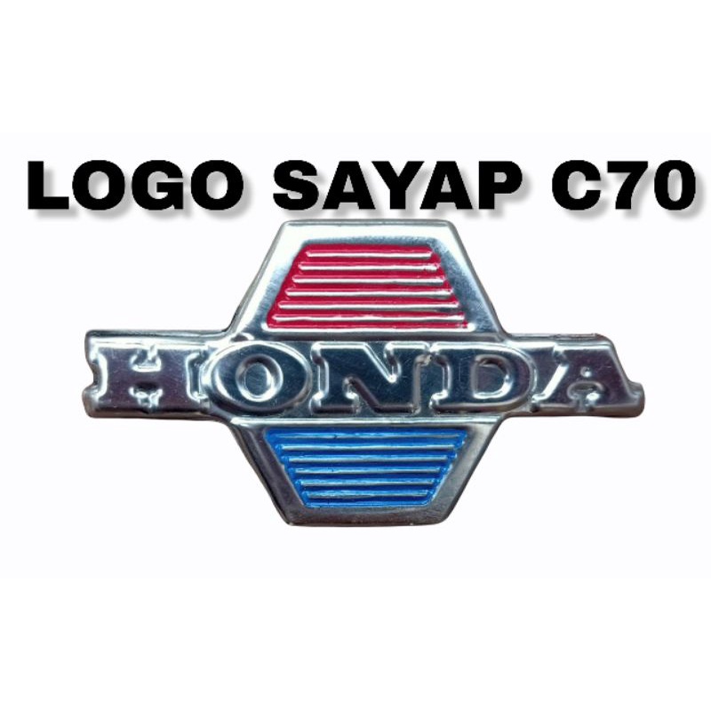 Honda c70 wing emblem c70 wing emblem c70 wing logo | Shopee Malaysia