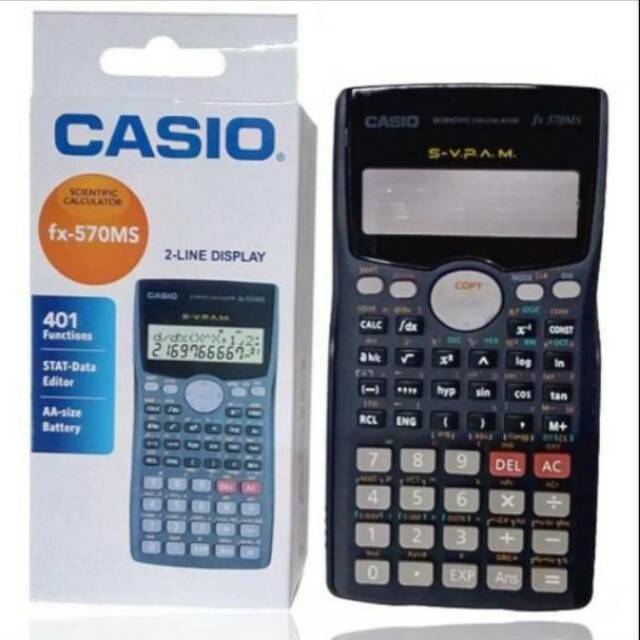 Calculator Casio FX 570MS Scientific Calculator For School Office Math ...