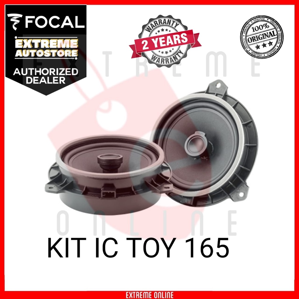 FOCAL KIT IC TOY 165 2-WAY COAXIAL KIT | Shopee Malaysia