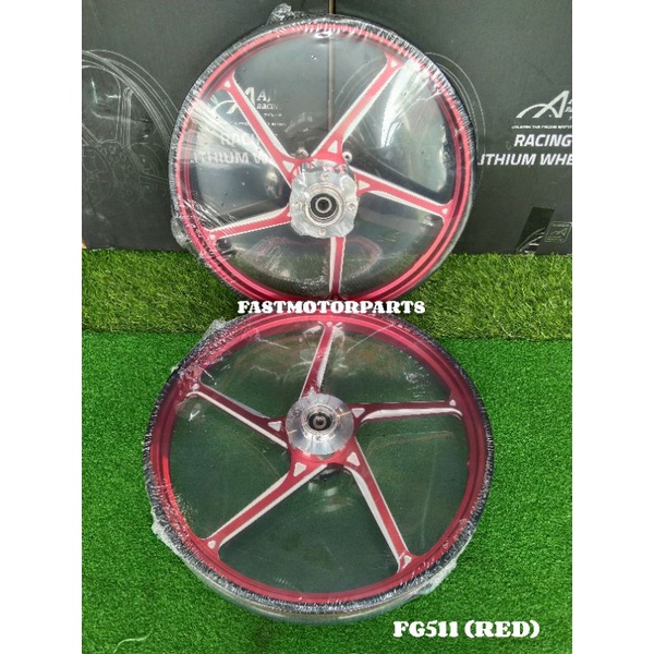 Sport Rim Aji Racing FG511/FG505 Custom Made Y15ZR | Shopee Malaysia