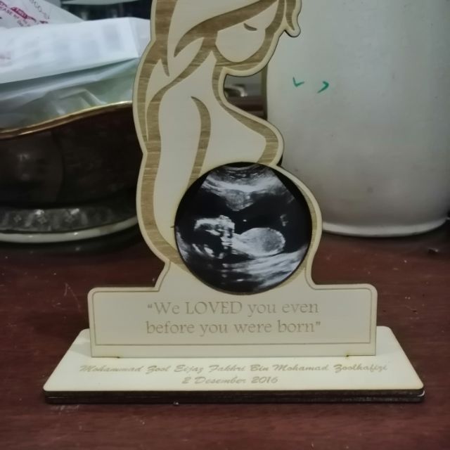 Baby scan frame plywood | Shopee Malaysia