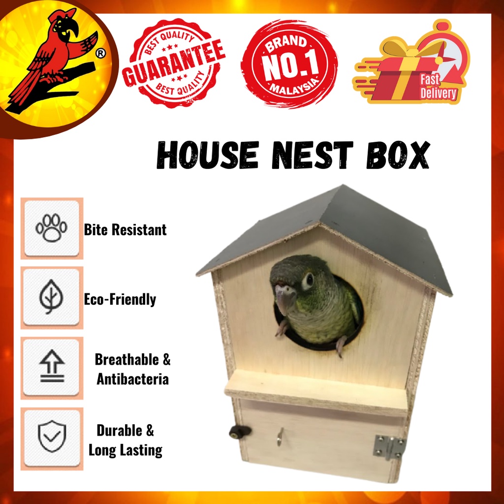 MPT Bird Nest House Bird Nest Box Parrot Nest House Parrot Nest Box ...