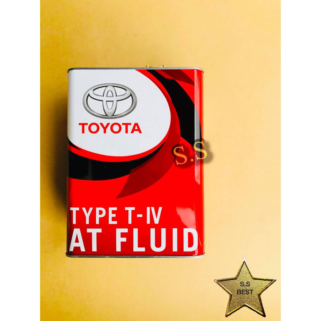 08886-81015 TOYOTA AUTOMATIC TRANSMISSION FLUID ATF TYPE T-IV (4 LITERS ...