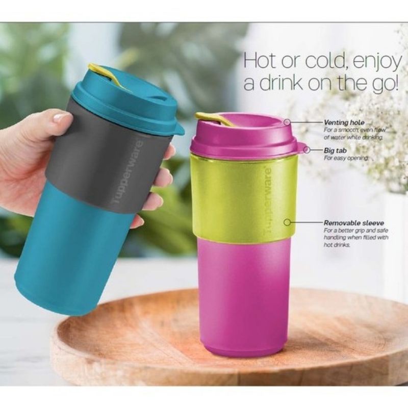 Tupperware Coffee To Go 490ml | Shopee Malaysia