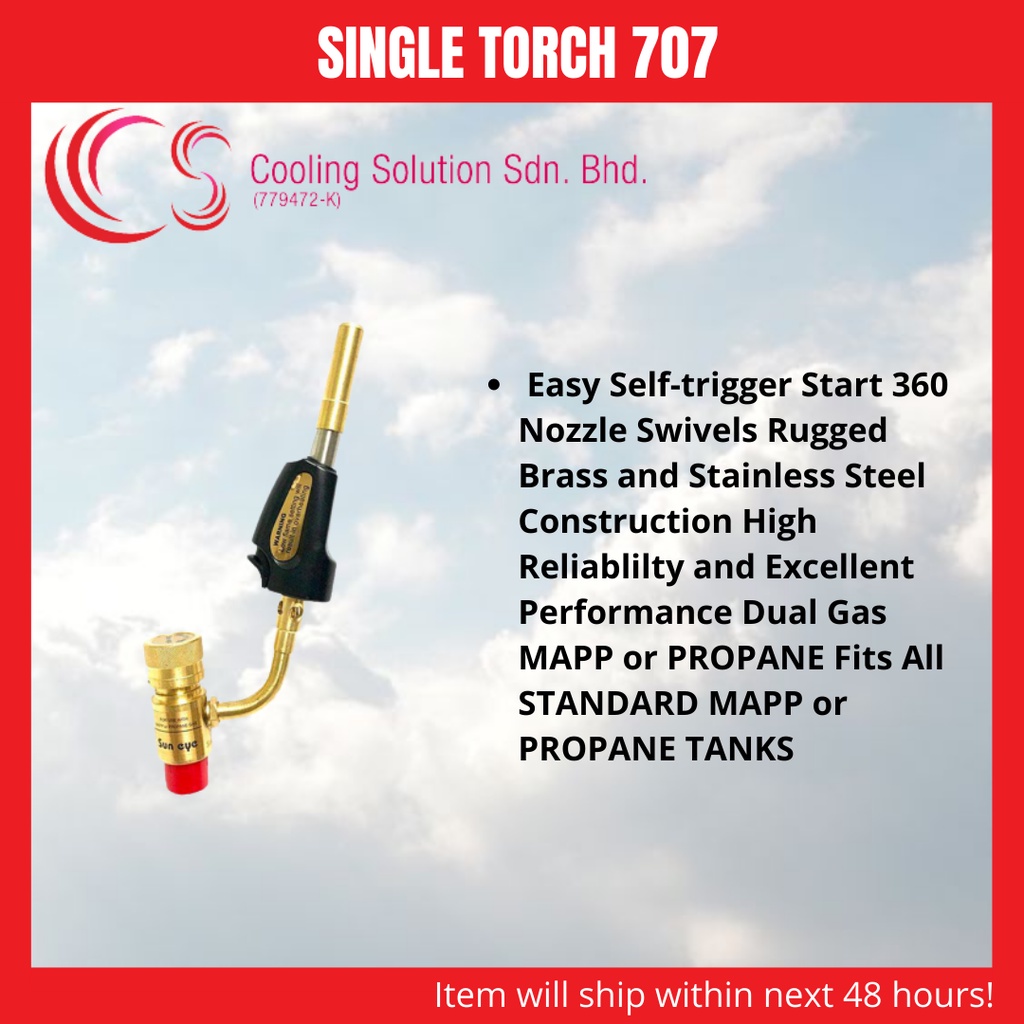 SINGLE TORCH 707 (USA) | Shopee Malaysia