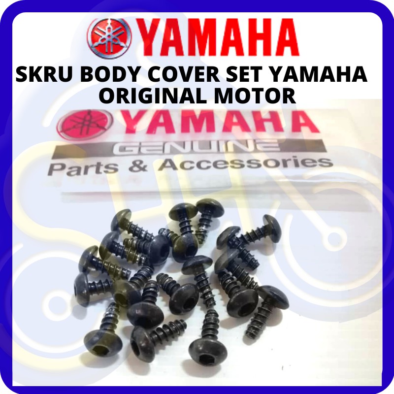 [1PCS ALLEN KEY] 1 PCS ORIGINAL MOTOR SKRU SRCEW BODY COVER SET YAMAHA ...
