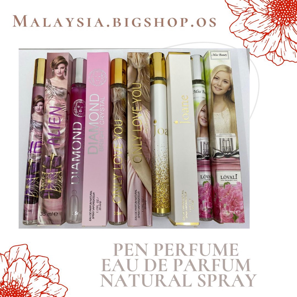 🌸PEN PERFUME EAU DE PARFUM NATURAL SPRAY🌸 | Shopee Malaysia