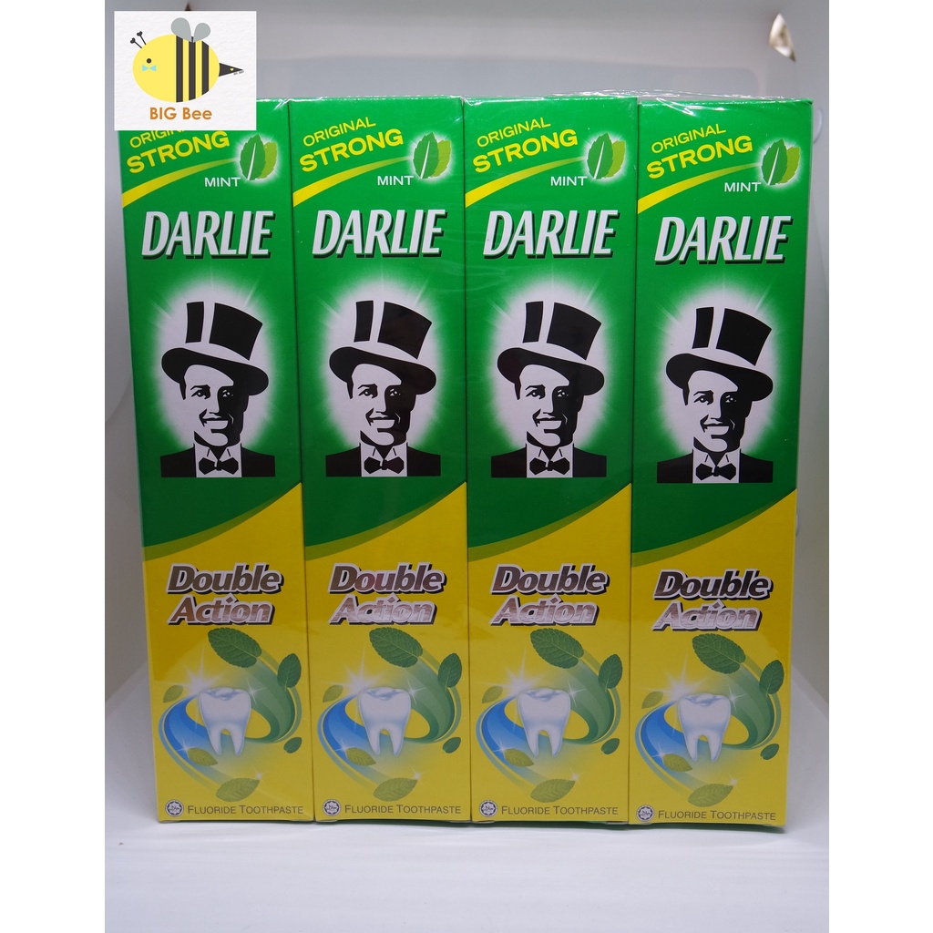 Darlie Double Action Toothpaste / Ubat Gigi Original Strong Mint 225g ...