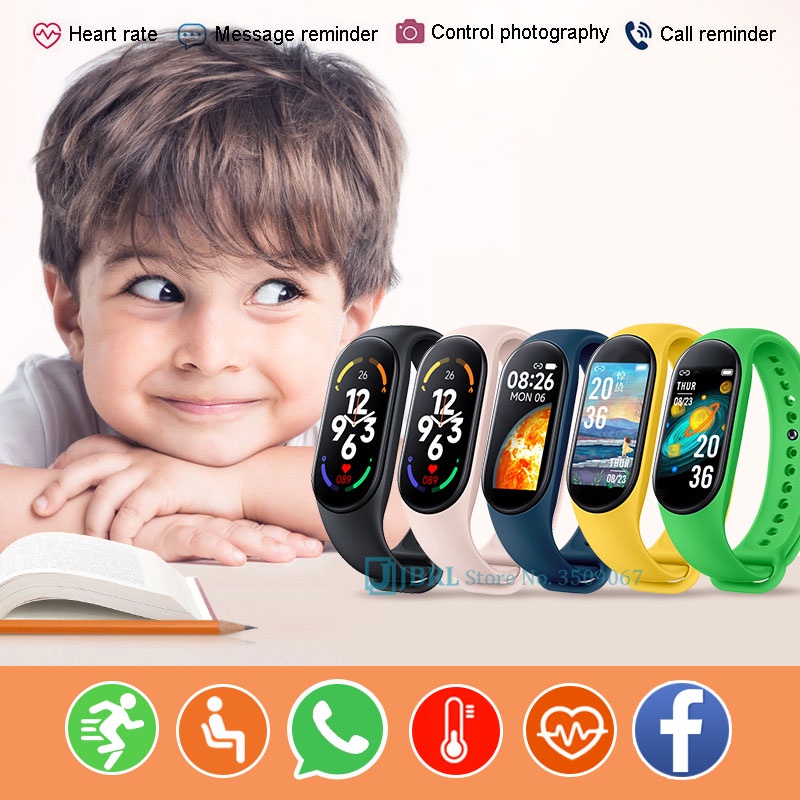 POSHI Kids Smart Watch Boys Girls Sport Children Smartwatch Heart Rate ...