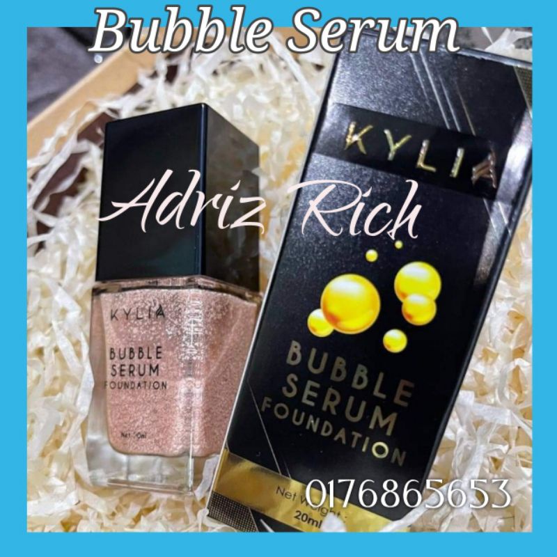 KYLIA BUBBLE SERUM FOUNDATION Kylia Foundation Original Dari HQ KYLIA ...