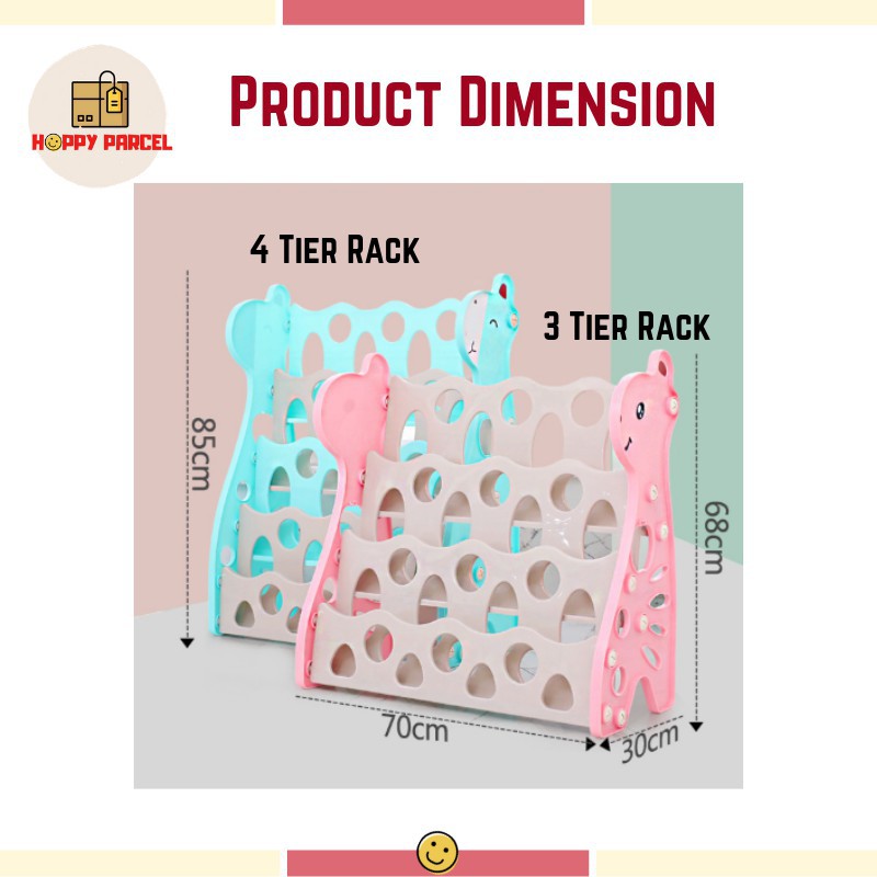 👶Barang Cute👶(2/3 tingkat )Rak buku Kanak-Kanak / Children Kids ...