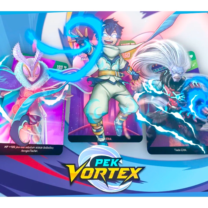 KIDZONE BoBoiBoy Galaxy Card : Pek Vortex (1 pack:6 cards) [ORIGINAL ...