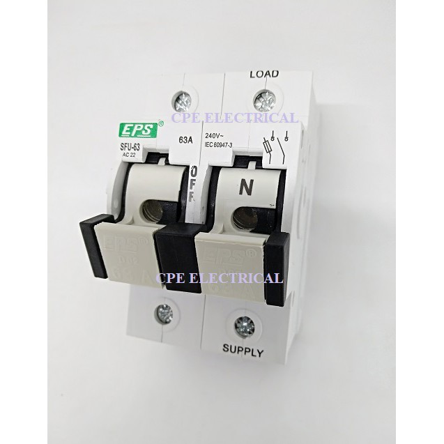 EPS 63A 1P+N Main Switch Fuses | Shopee Malaysia