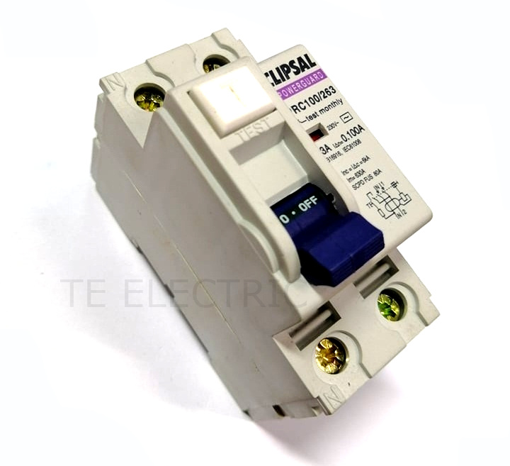 CLIPSAL POWERGUARD PRC100/263 63A 2POLE 100MA ELCB EARTH LEAKAGE ...