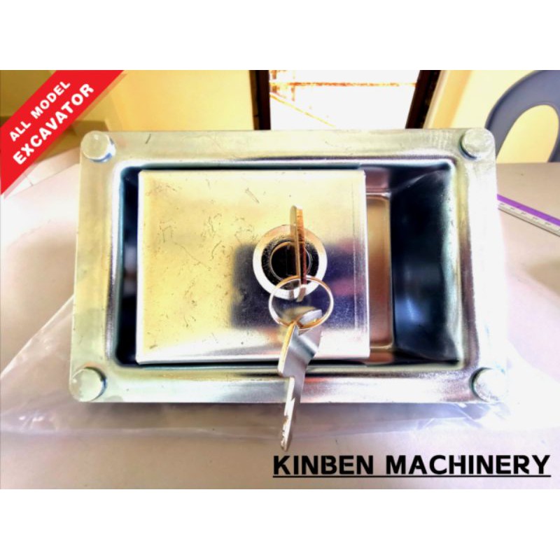 [NEW] Excavator Side Cover Door Lock Mainpump Radiator Toolbox Cover ...