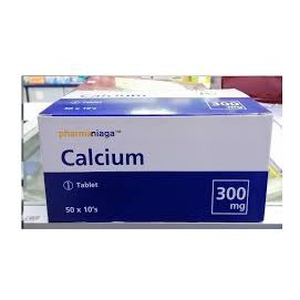Calcium Lactate 300MG Pharmaniaga Tablets 50 x 10's | Shopee Malaysia