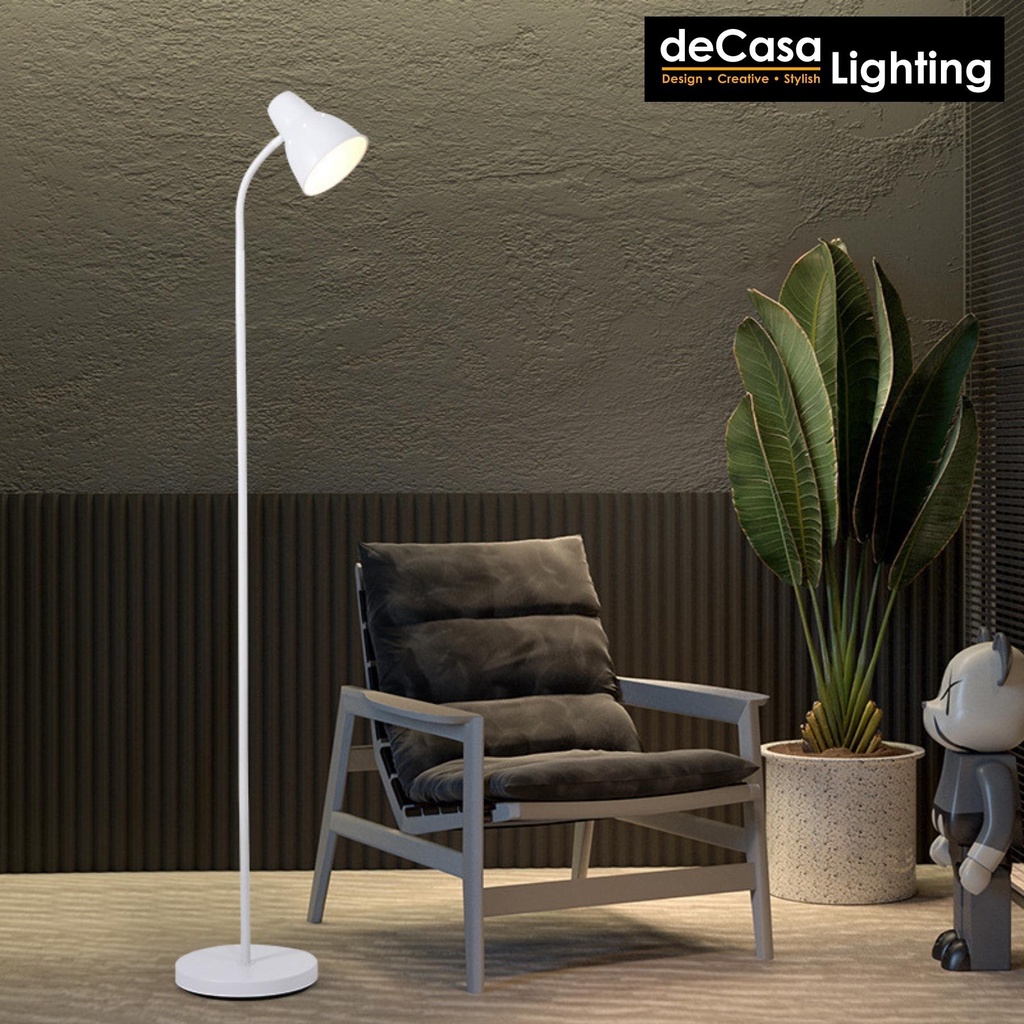 Decasa Lighting Simple Modern Floor Lamp Living Room Stand Lamp Ikea ...