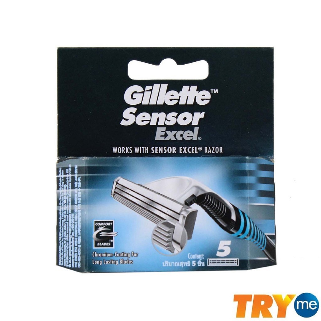 Gillette Sensor Excel Mens Cartridge (5's) | Shopee Malaysia
