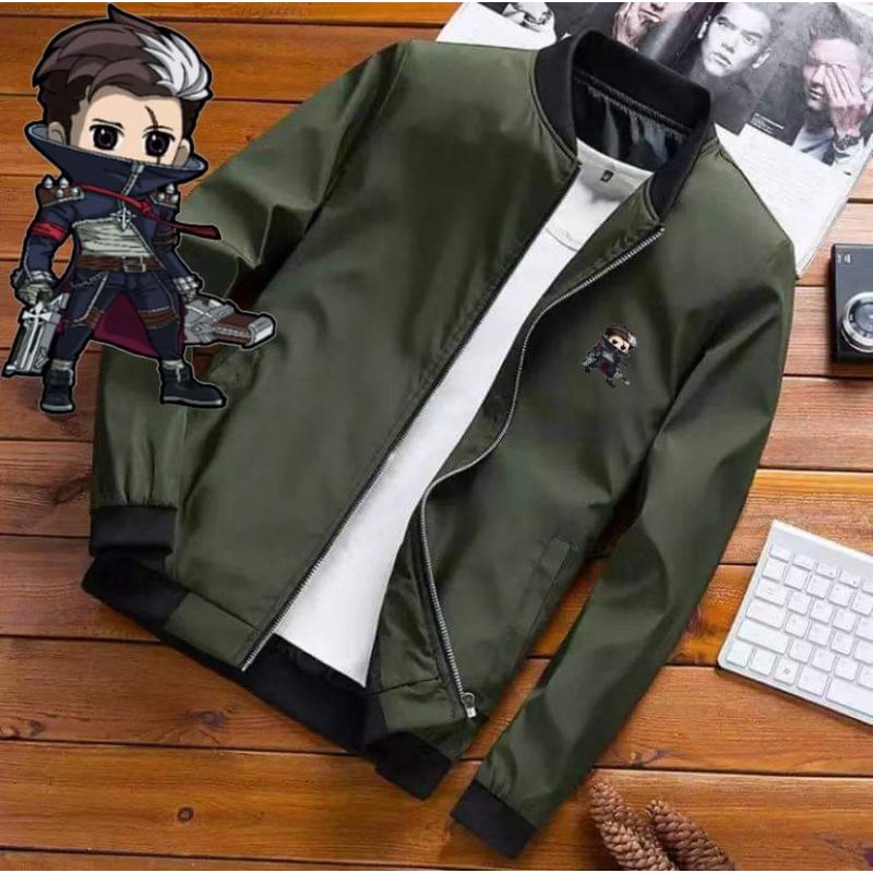 New Mobile Legend Character Bomber Jacket (Granger) | Shopee Malaysia