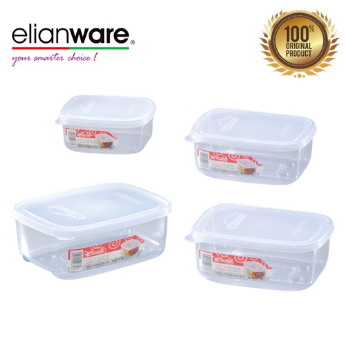 Elianware Food Storage Containers (4pcs) | Shopee Malaysia