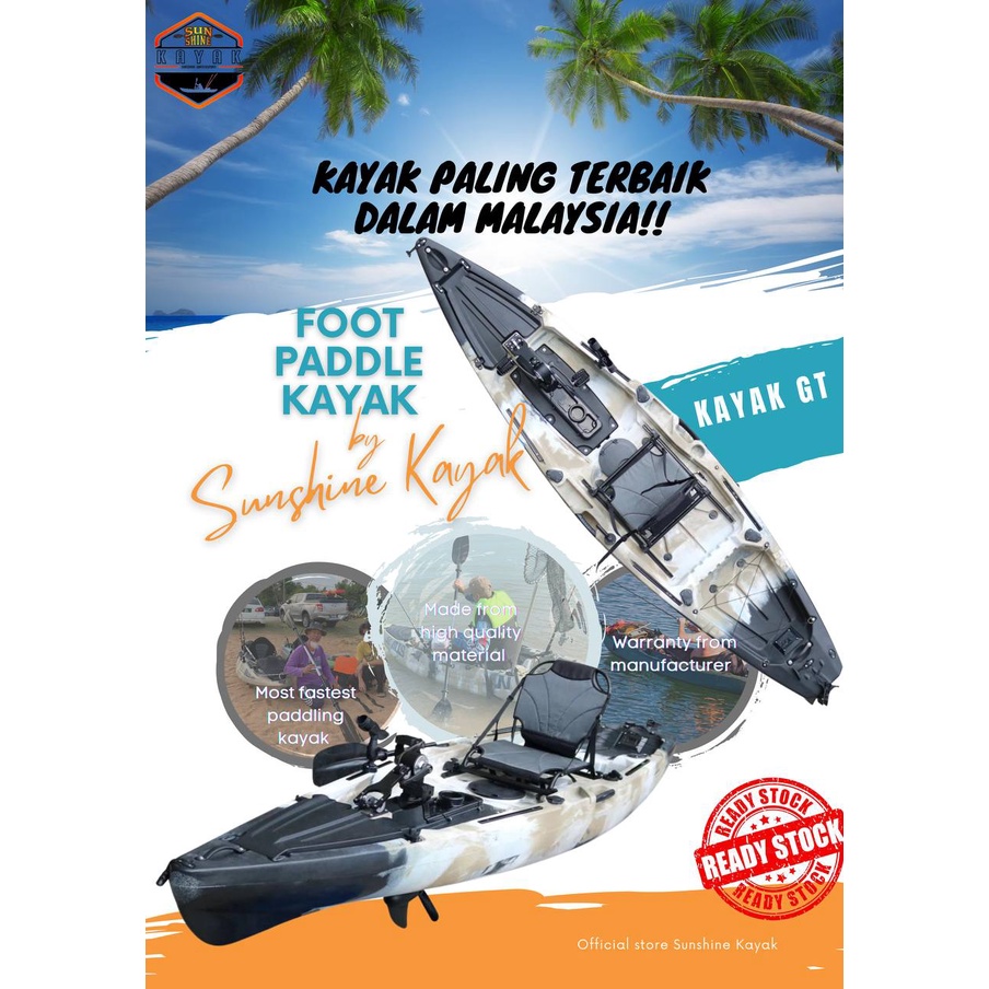 [READY STOCK KAYAK KAKI] BY SUNSHINE KAYAK- THE GEAR CAN SWITCH INTO ...