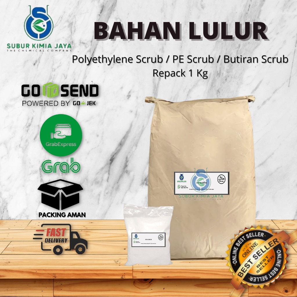 Polyethylene PE Scrub White Powder 1 Kg | Shopee Malaysia