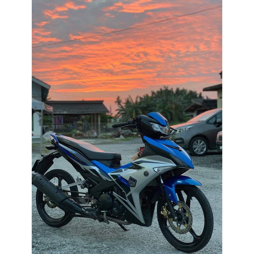 COVERSET BODYSET YAMAHA Y Y15 Y15ZR YSUKU V1 V2 ORIGINAL HLY / VELOZI BIRU SILVER TITAN NEW ...