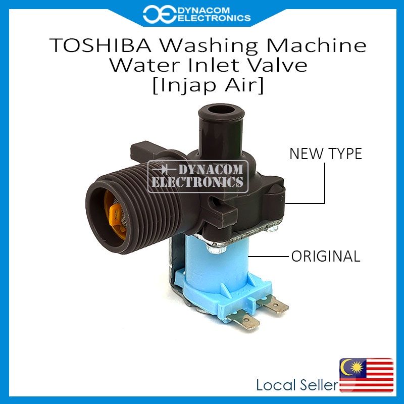 TOSHIBA ORIGINAL Washing Machine Water Inlet Valve [Injap Air Masuk ...