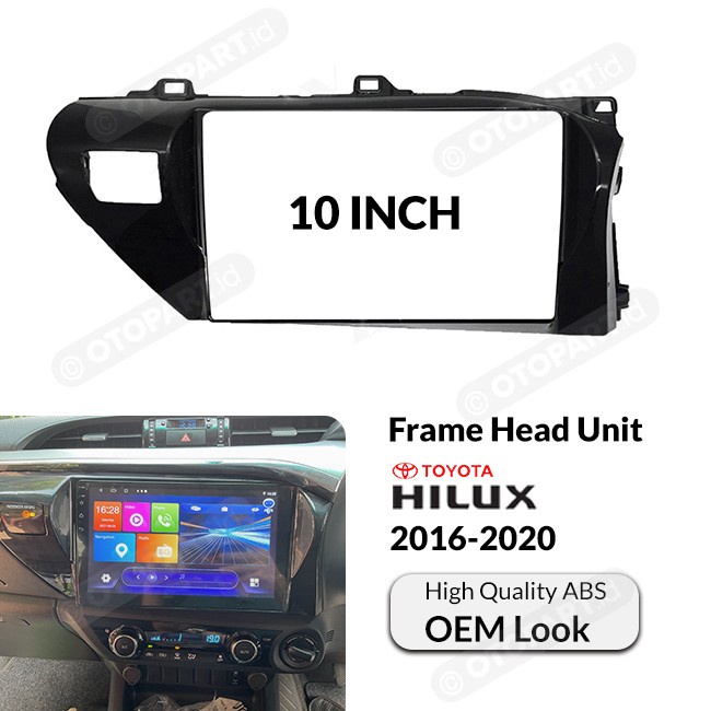 Toyota HILUX 2016-2020 10" Inch OEM Head Unit Frame | Shopee Malaysia