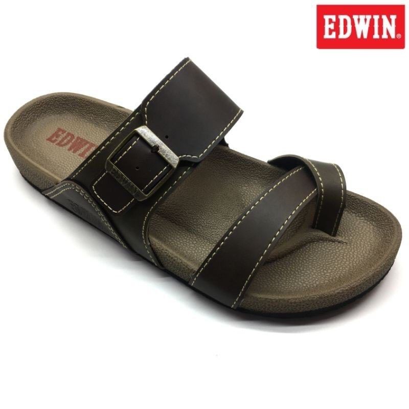 Original EDWIN SIGNATURE SANDAL (E10472) | Shopee Malaysia