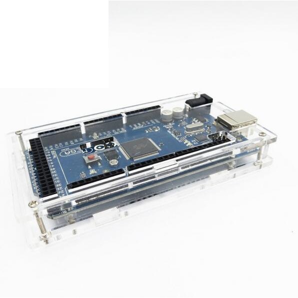Enclosure Transparent Gloss Acrylic Box Compatible for arduino Mega ...