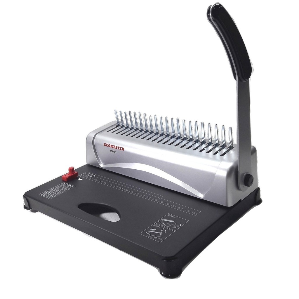 GM 1300 Plastic Comb Binding Machine 21 Holes Binding Machine ,Punch ...