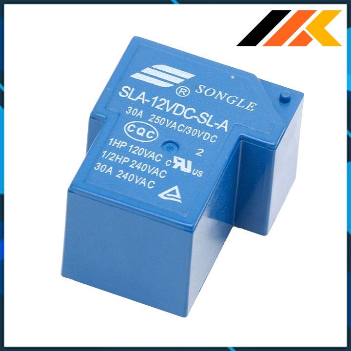 Electronic relay switches 12V 30A 5 pins SLA-12VDC-SL-A | Shopee Malaysia