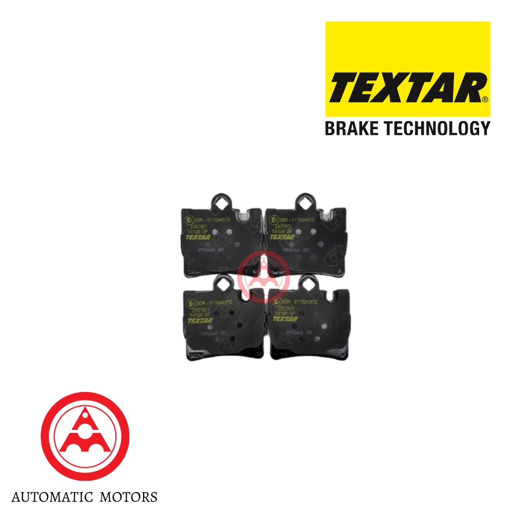 Mercedes Benz Textar Rear Brake Pad Set W220 UTC 0044209420 0034201920 ...